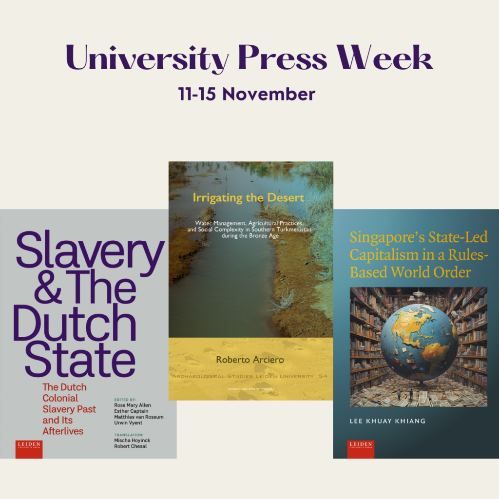 #StepUP - Uni Press Week 2024 - Leiden University Press